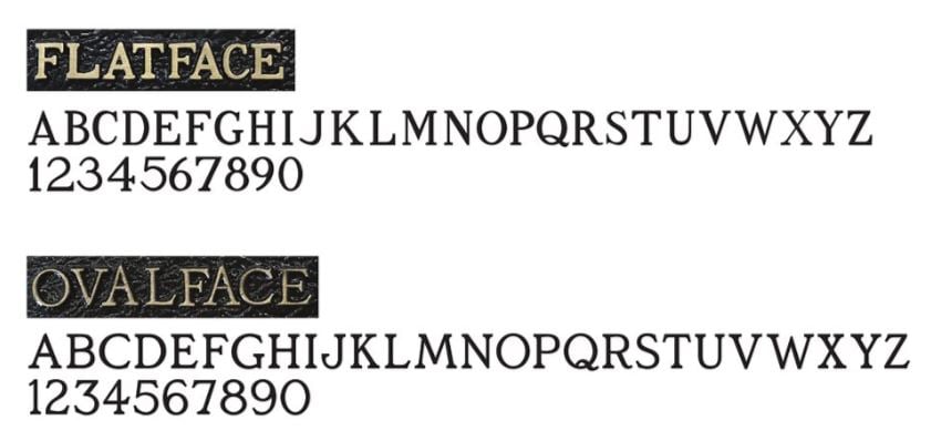 Bronze Memorials Product Specifications, Mounting, and Installation