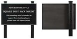 Cast Plaques Product Specifications, Mounting, and Installation