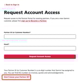 How to Request Access to Partner Portal