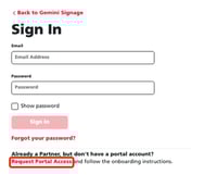 How to Request Access to Partner Portal
